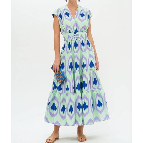 Oliphant | Dresses | New Oliphant Cinched Vneck Maxi Dress In Odisha ...